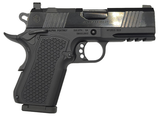 Alpha Foxtrot AF1911-S15 9mm Subcompact - High-Capacity, Premium ...