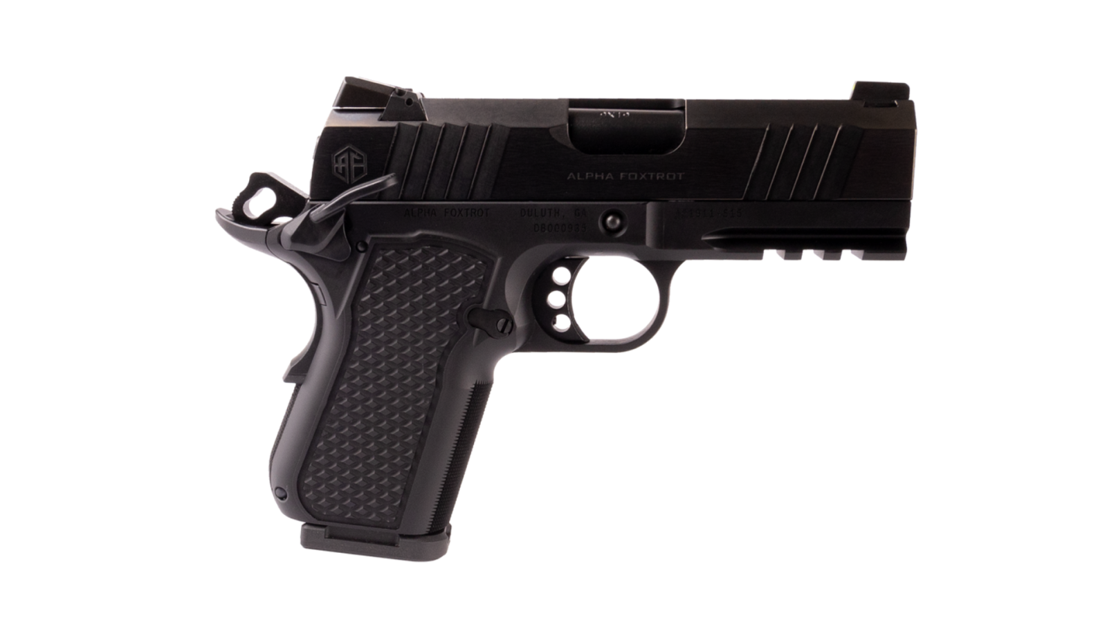 Alpha Foxtrot AF1911-S15 9mm Subcompact Pistol – 15+1 Capacity ...