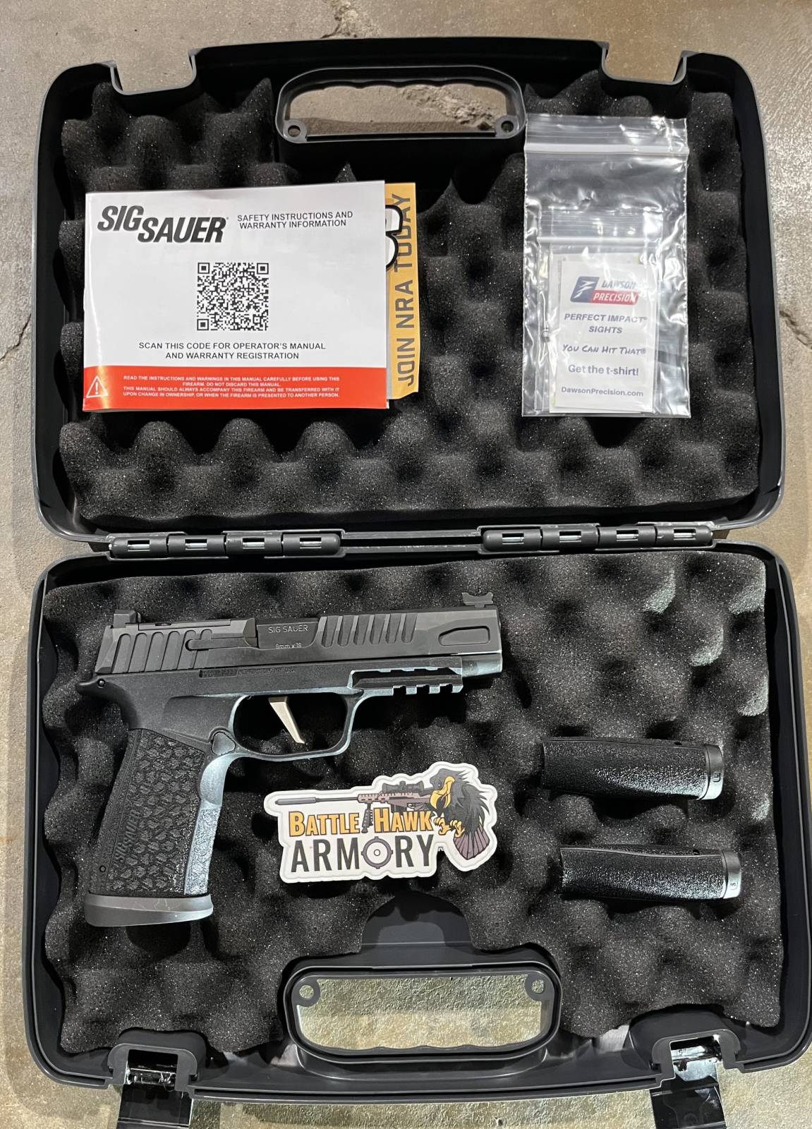 USED SIG Sauer P365 Fuse 9mm 4.3" Optic Ready DLC Pistol | BattleHawk ...