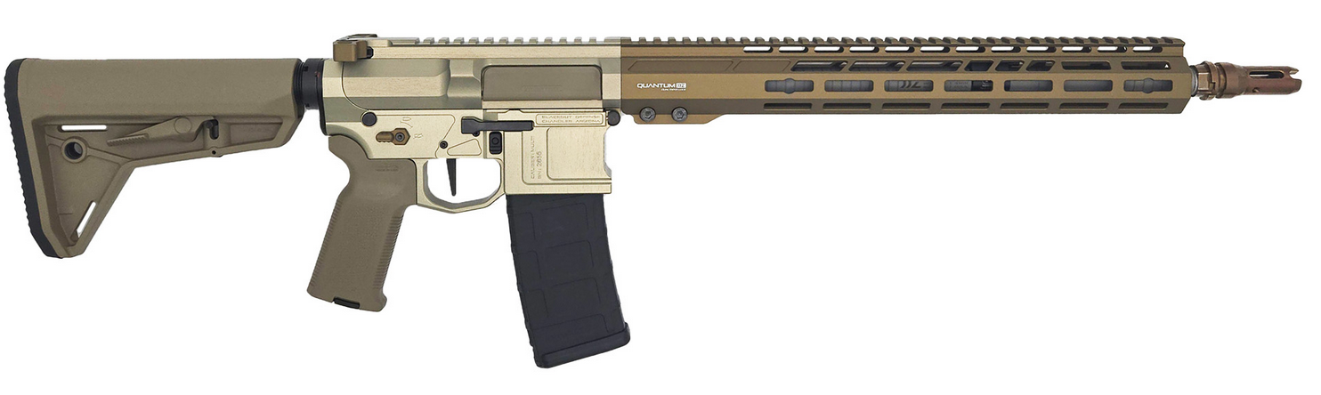 Blackout Defense Quantum DTL, .223 Wylde, 16" Mid, Slick Side, KEYMO ...