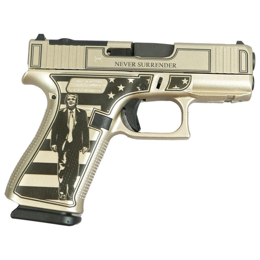 GLOCK 43X MOS FXD 5.5lb w/FR Austria Trump Fight Pistol | BattleHawk Armory