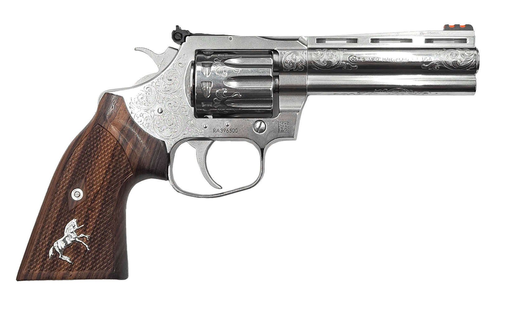 Colt Custom King Cobra .22LR 4.25" Limited Edition Engraved Revolver