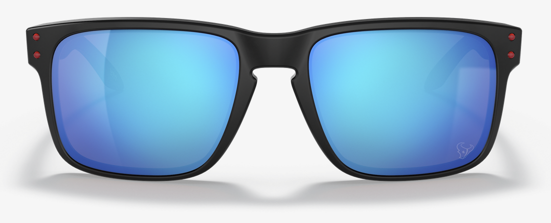 Oakley Holbrook Houston Texans Black w/ Prizm Sapphire Blue Lenses ...