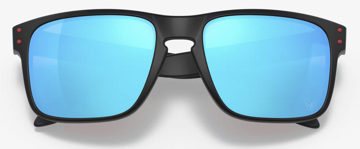 Oakley Holbrook Houston Texans Black w/ Prizm Sapphire Blue Lenses ...