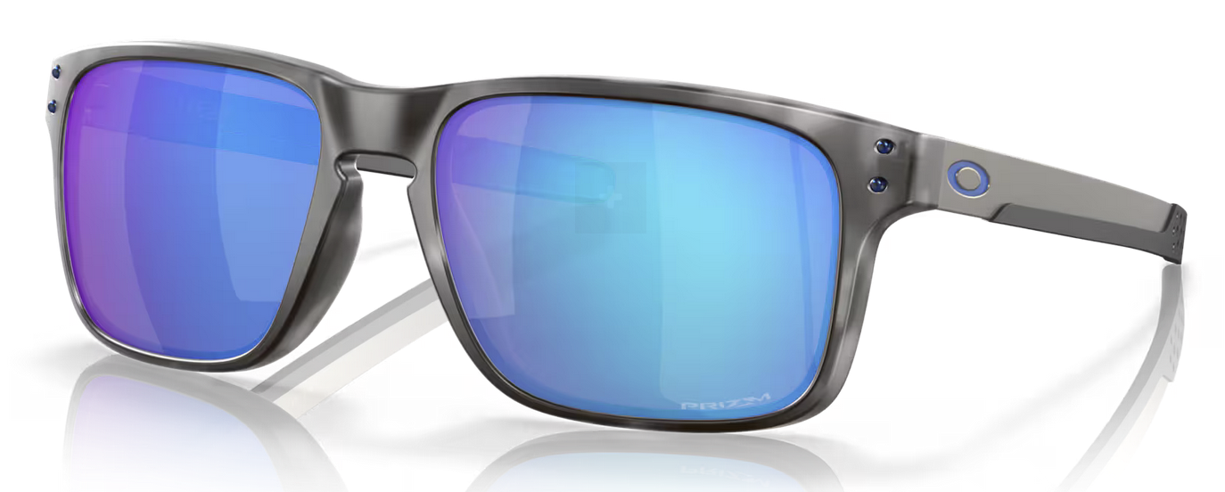 Oakley SI Holbook Mix Matte Black Tortoise w/ Prizm Sapphire Polarized ...