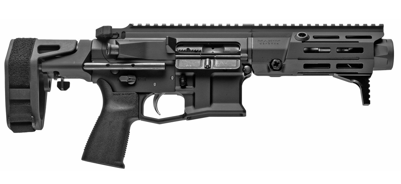 Maxim Defense PDX 7.62x39mm 5.5" 20 Round Black Pistol | BattleHawk Armory