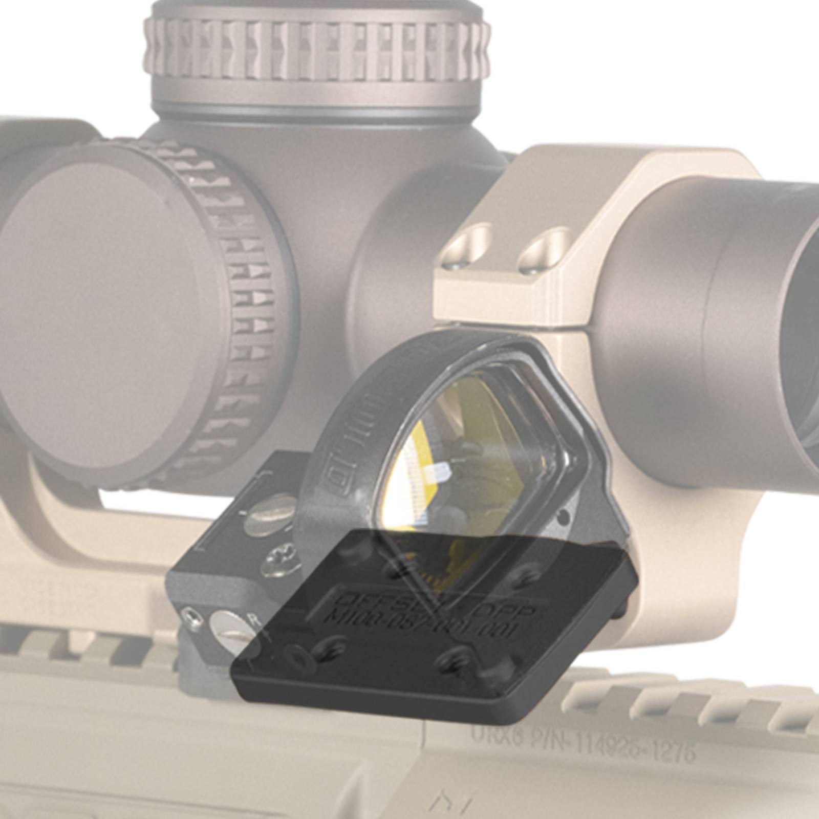Reptilia DPP Black AUS Offset Mount | BattleHawk Armory