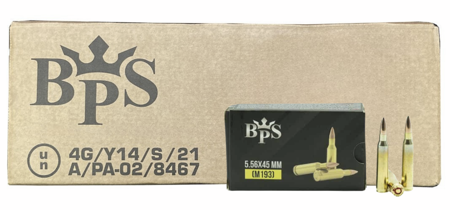 BPS 5.56 55gr M193 Ammunition for Sale | BattleHawk Armory