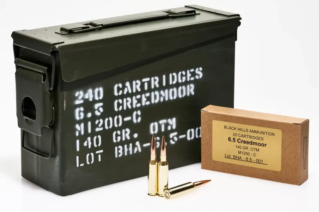 Black Hills Ammunition 6.5 Creedmoor 140 Gr Open Tip Match (OTM) 240rd ...