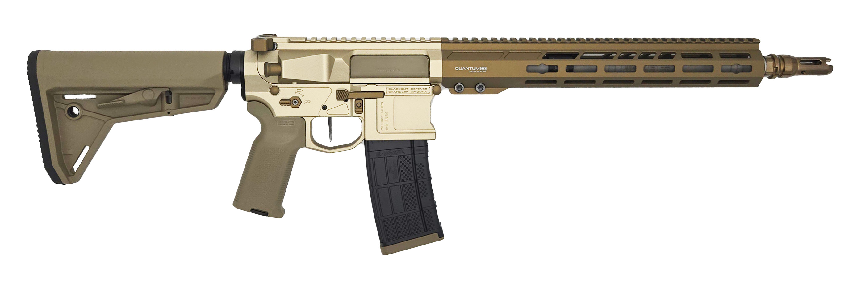 Blackout Defense Quantum DTL, .300blk, 13.9" P&W Barrel, 1- 30rd ...