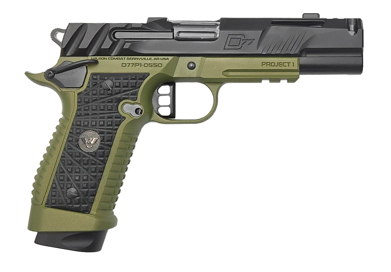 Wilson Combat Division 77 Project 1 Color 2, 9mm, 5" Comp'd Barrel ...