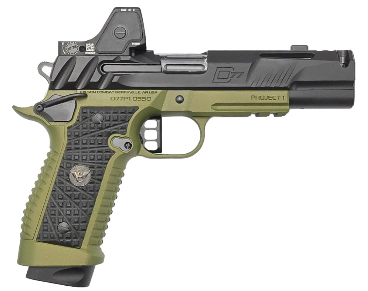 Wilson Combat Division 77 Project 1 Color 2, 9mm, 5" Comp'd Barrel ...
