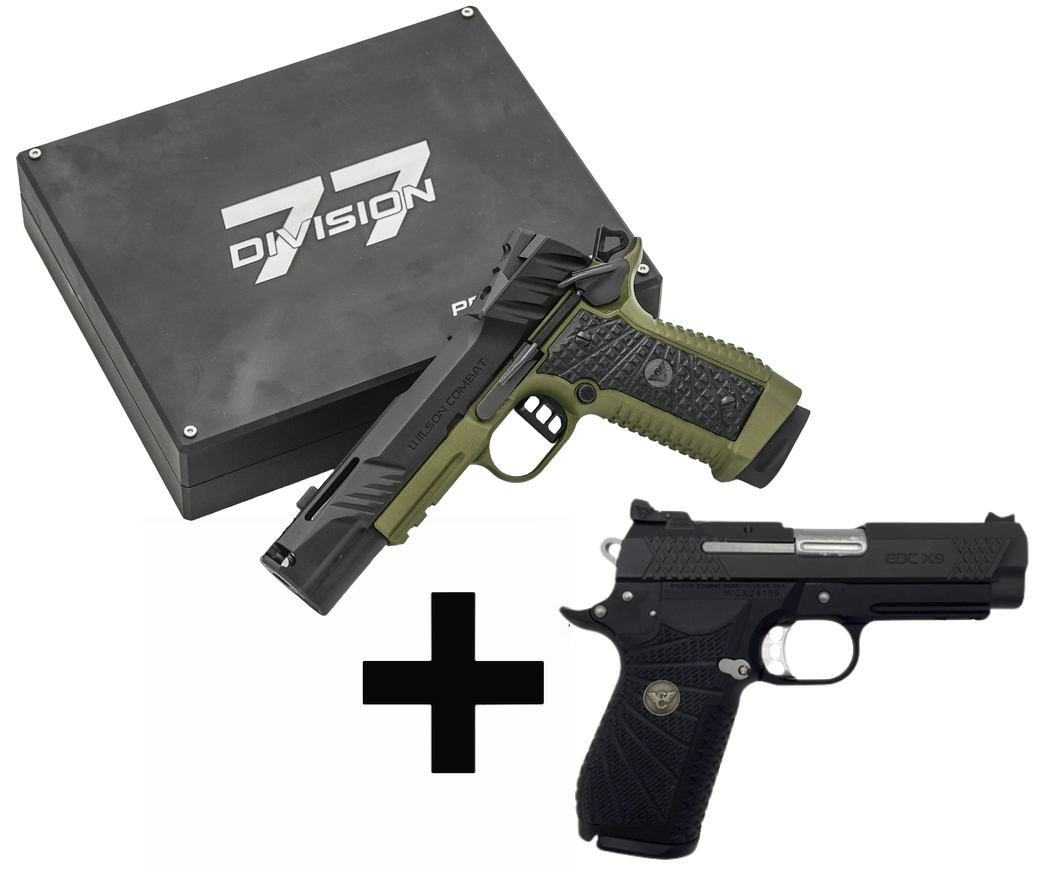 Wilson Combat Division 77 Project 1 Color 2, 9mm, 5" Comp'd Barrel ...