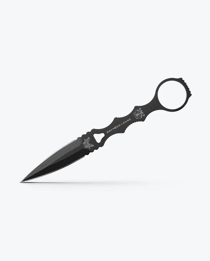 Benchmade SOCP Dagger with Sheath, Double-Edged Blade