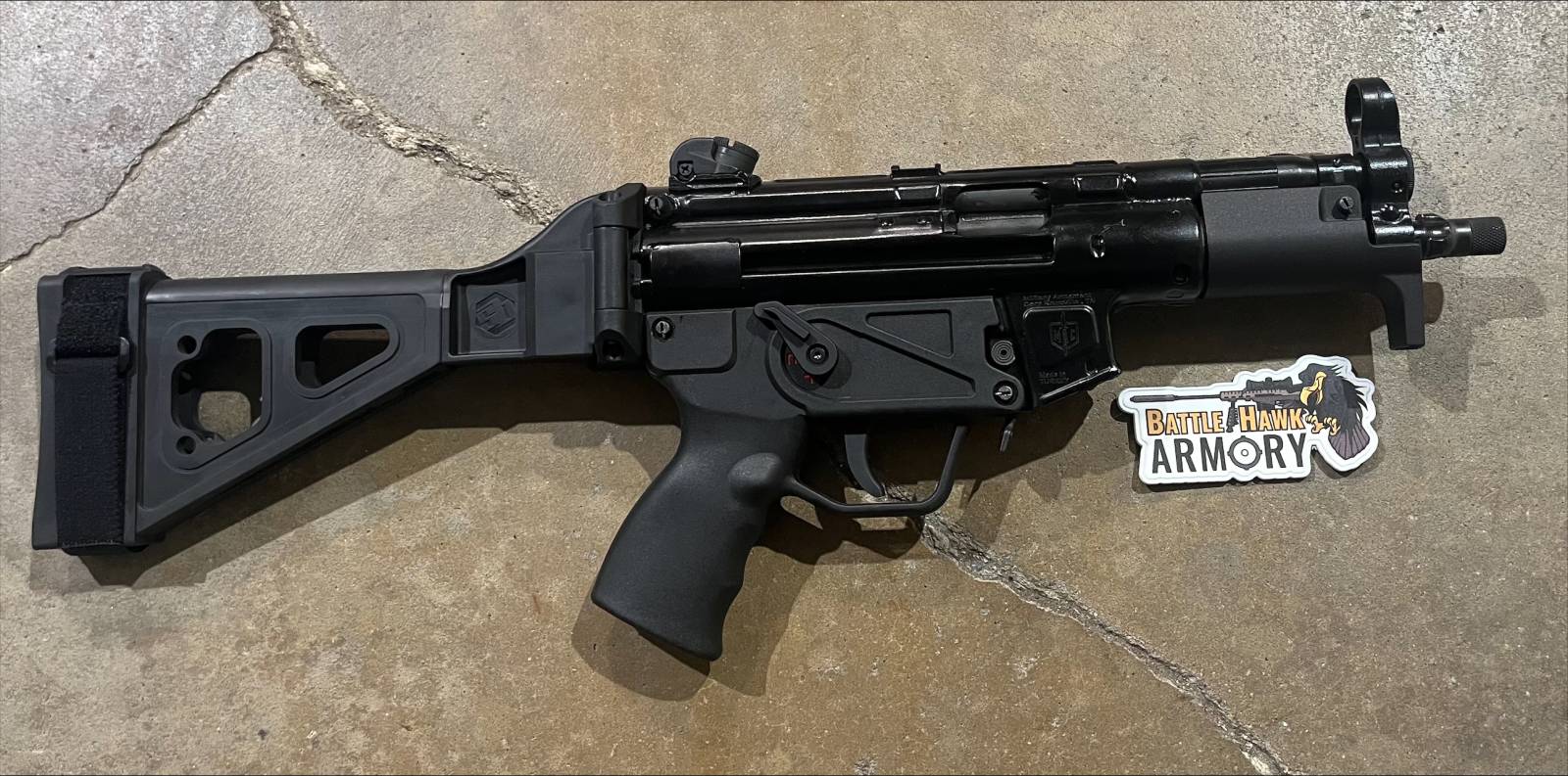 USED- Military Armament Corp MAC 5K Binary, 9mm, 5.8" Barrel, 2- 30rd ...