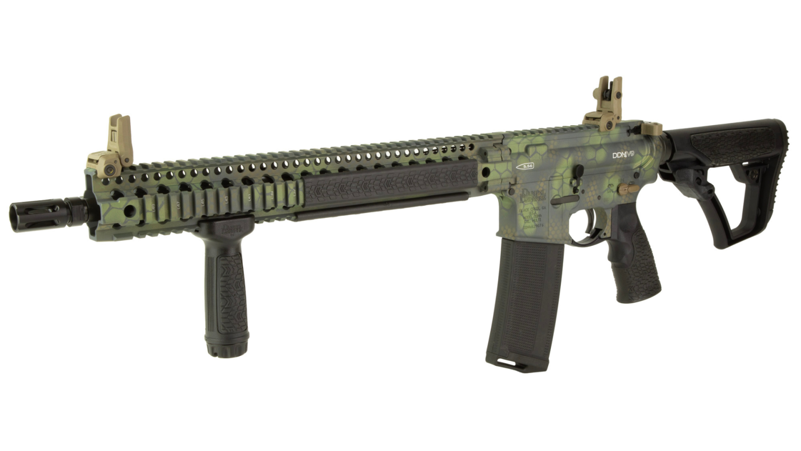 Daniel Defense DDM4 V9 Crocodile Limited Series 5.56 Rifle | BattleHawk ...