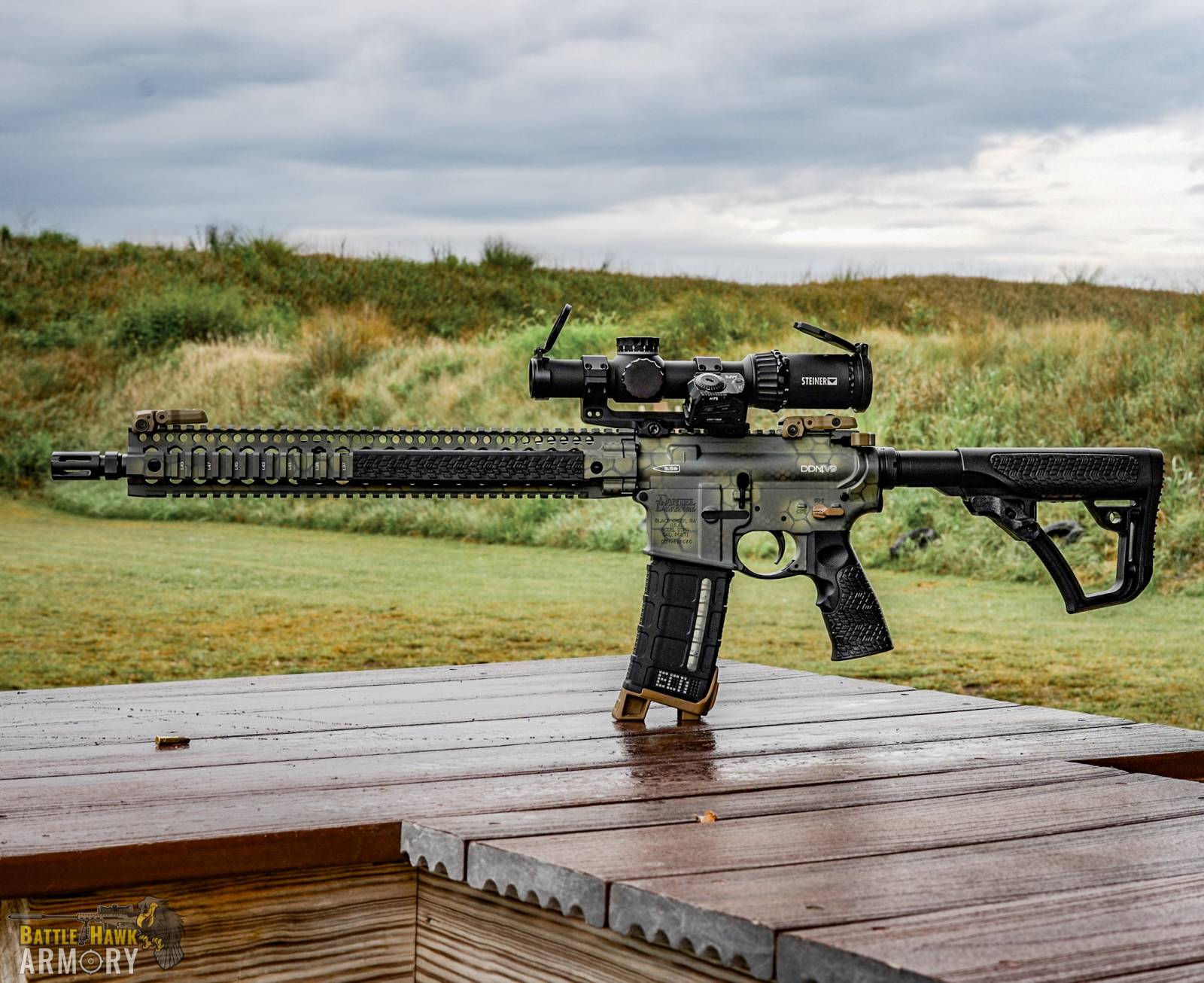 Daniel Defense DDM4 V9 Crocodile Limited Series 5.56 Rifle | BattleHawk ...
