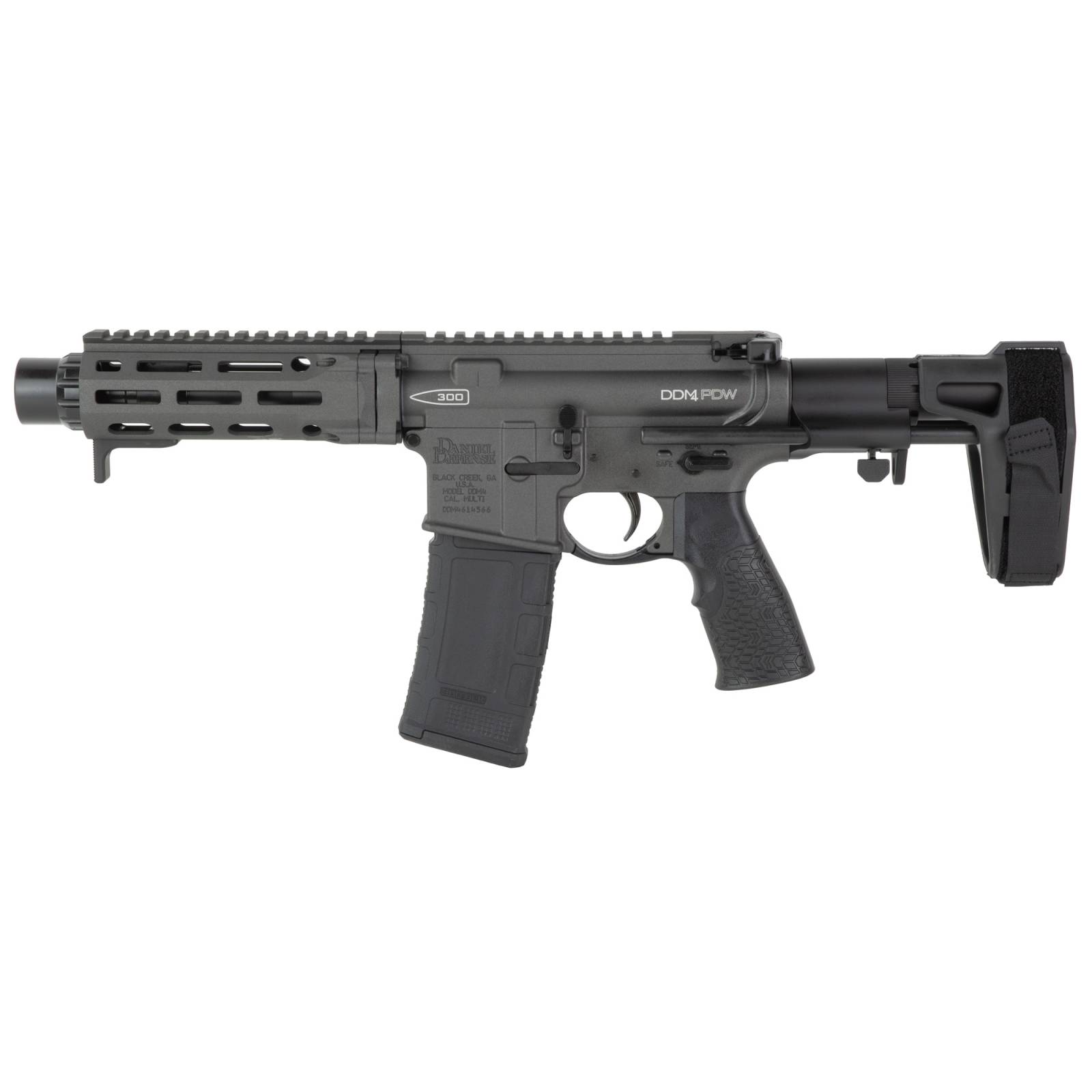Daniel Defense DDM4 PDW Cobalt .300 Blackout Pistol