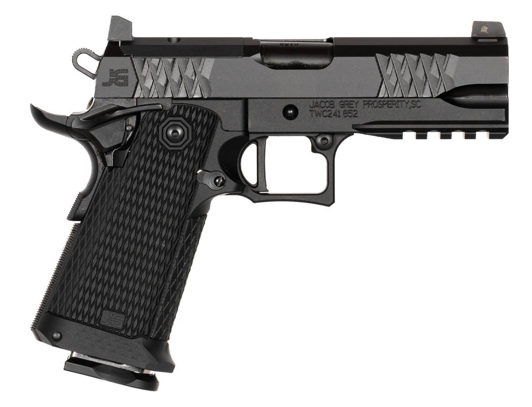 All New Jacob Grey TWC Black 9mm Double Stack 1911 Pistol