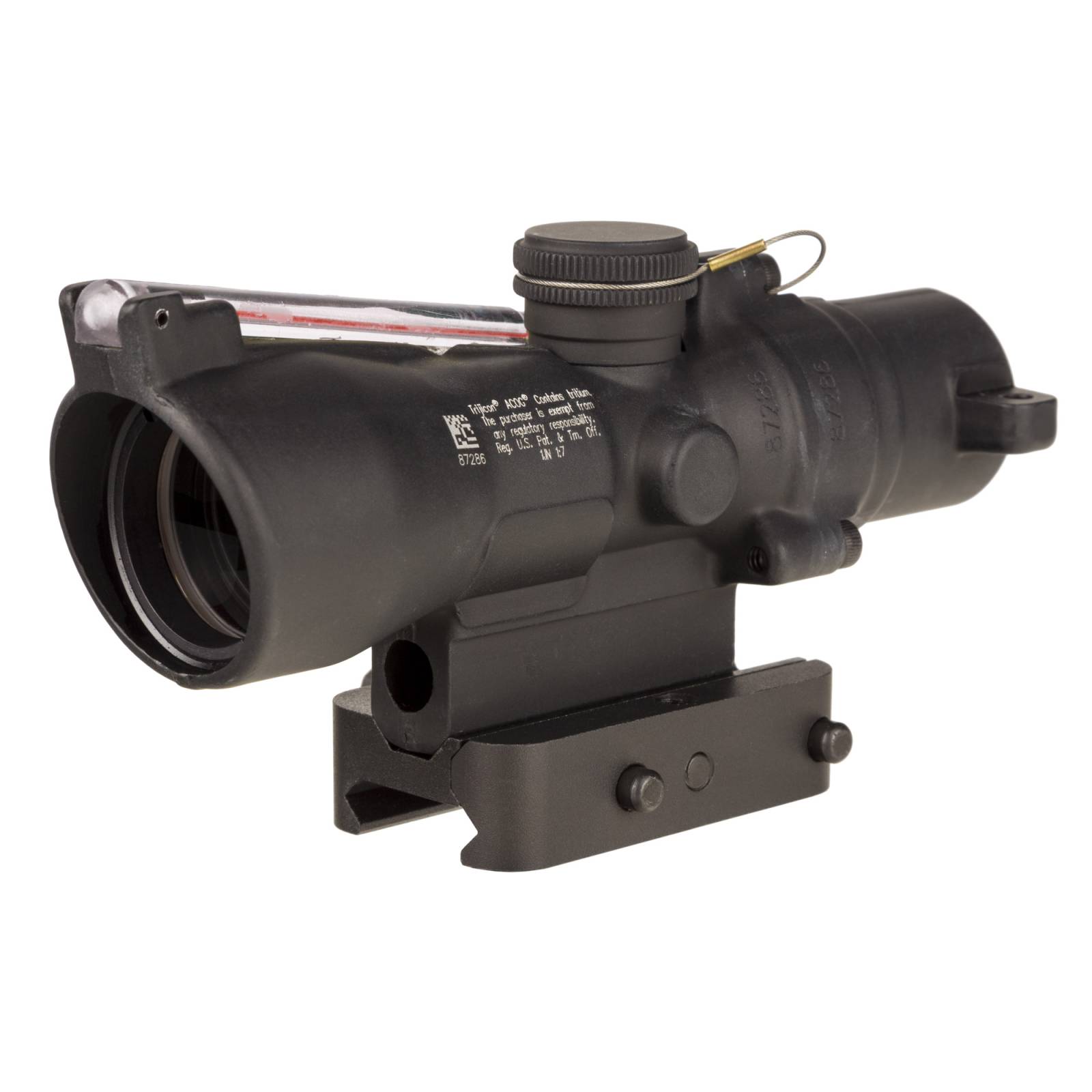 Trijicon ACOG 3x24 Scope Red Horseshoe Dot with Q-LOC Mount