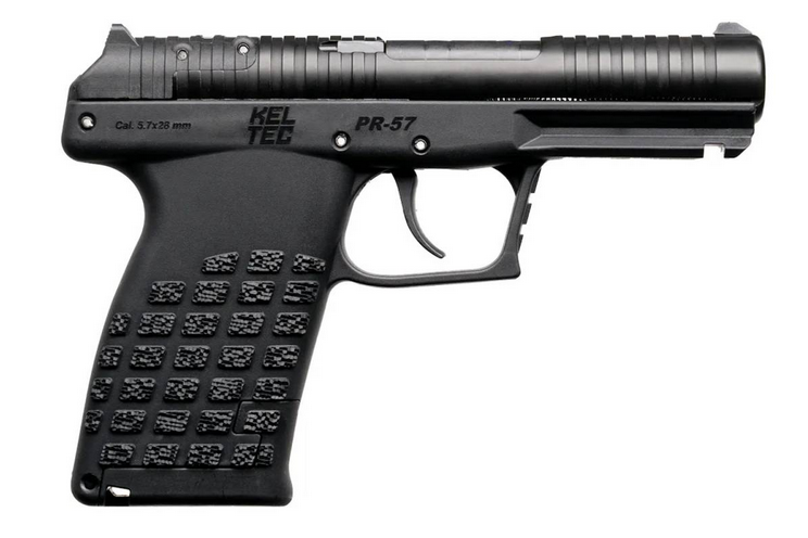 KelTec® PR57 Compact 5.7x28mm Pistol with Top-Loading Design