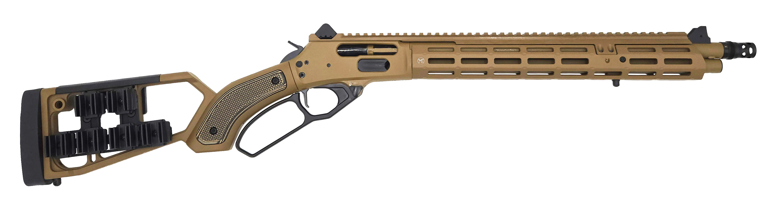 MadPig Customs .45-70 Govt Lever Action Rifle – 16.5" Barrel, 5rd, FDE ...