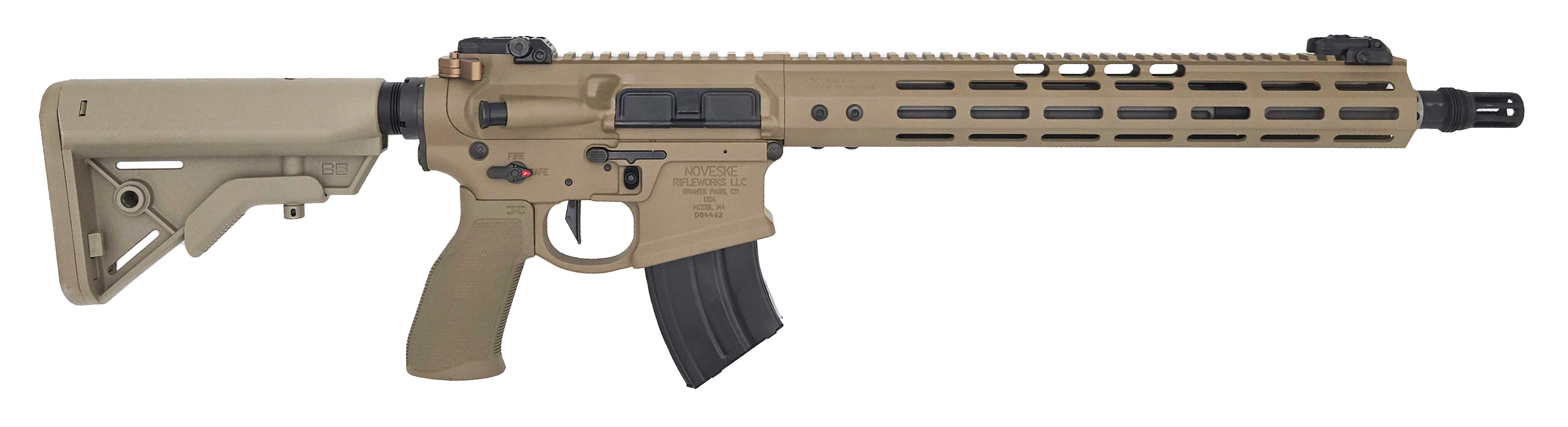 Noveske N4 Afghan 6mm ARC 14.5" FDE Rifle- Battlehawk Armory