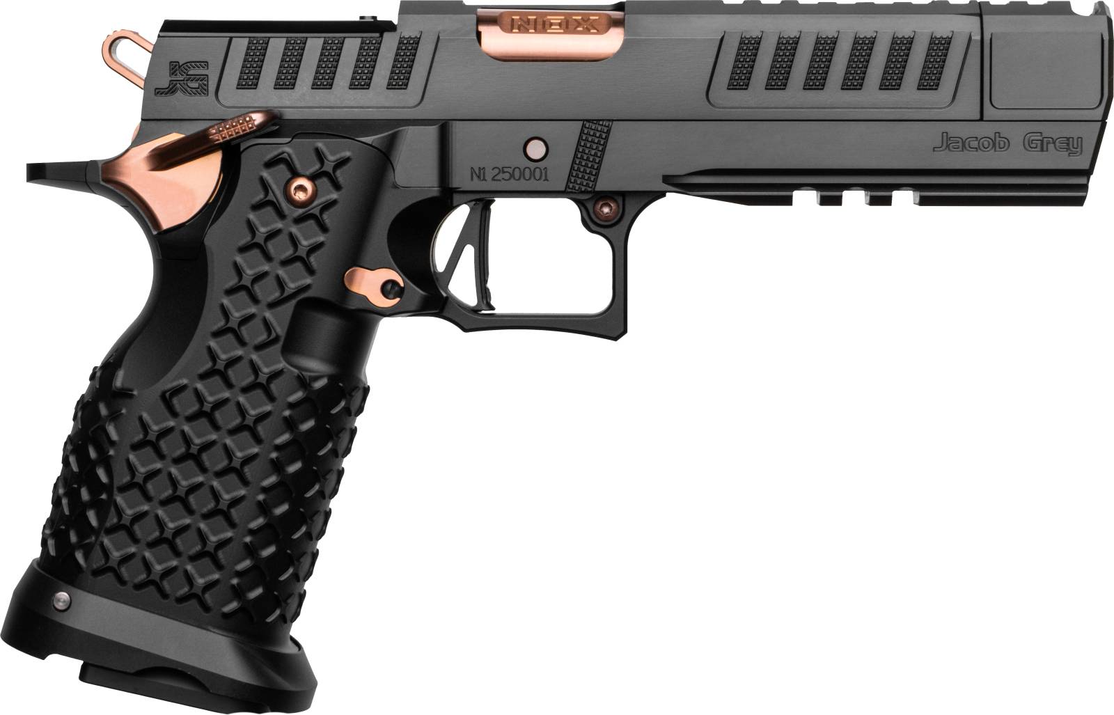 Jacob Grey Nox 9 Pistol for sale | BattleHawk Armory