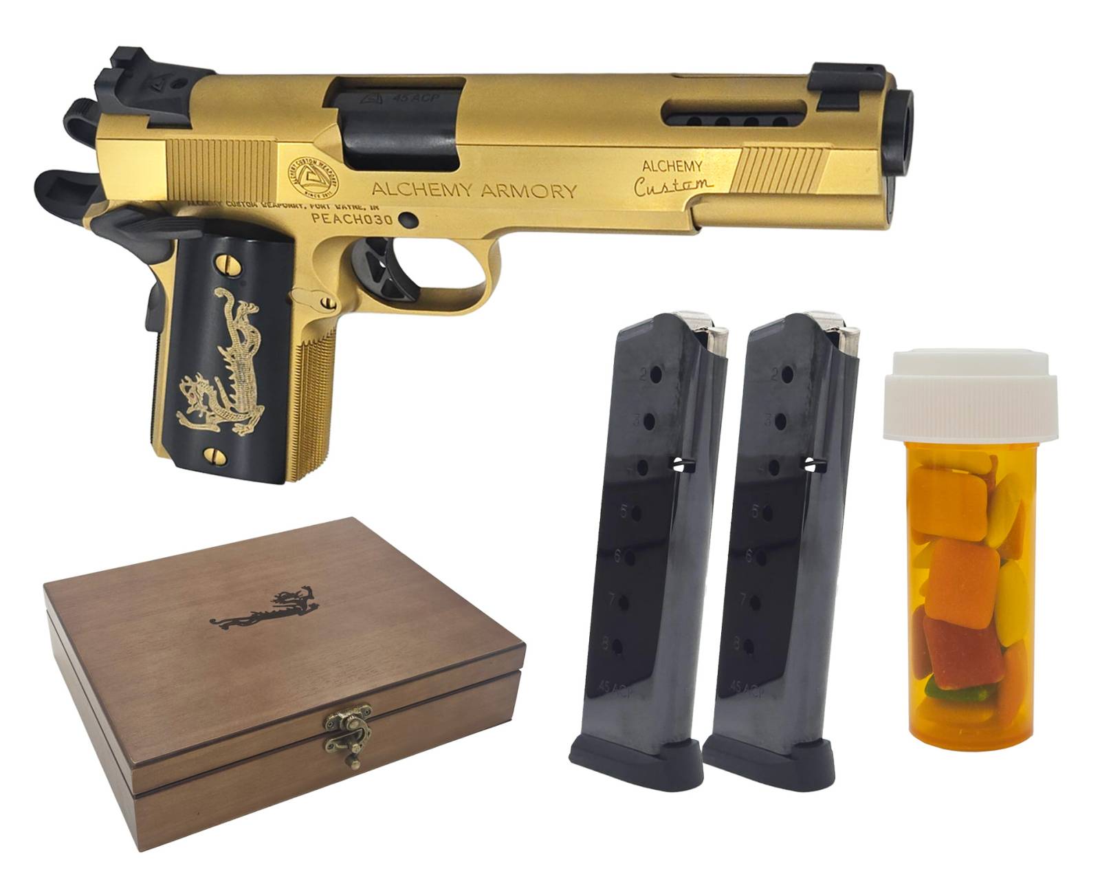 Castor Troy 1911: Face/Off Limited Gold Edition- Battlehawk