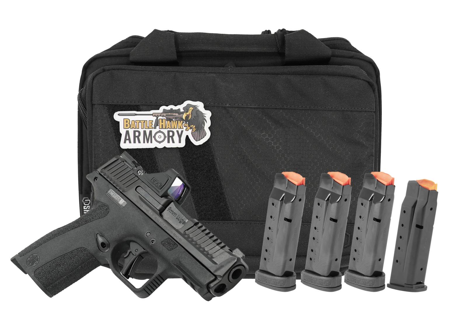 Shield X Complete Carry Bundle — Smith & Wesson Shield X + RFX11 + Case ...