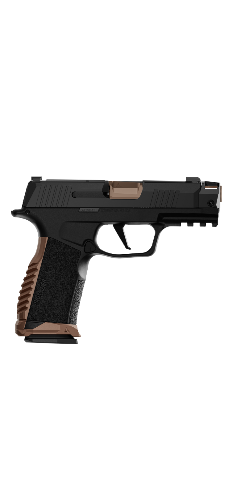 Radian Weapons Sig P365-XMacro Backstrap + Magwell, Bronze | BattleHawk ...