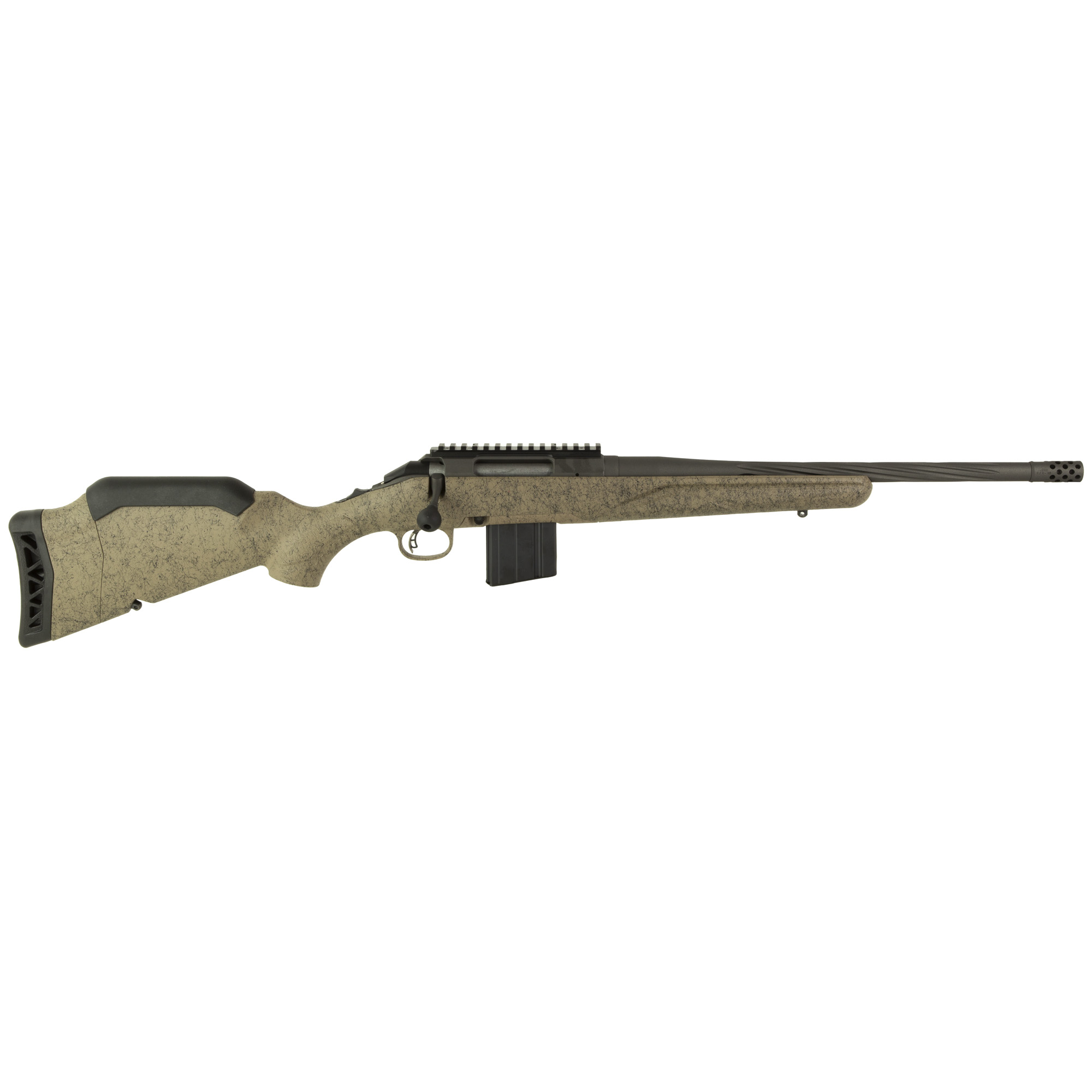 Ruger American Gen II Ranch Rifle – 22 ARC, 16.1" Barrel, FDE Splatter ...