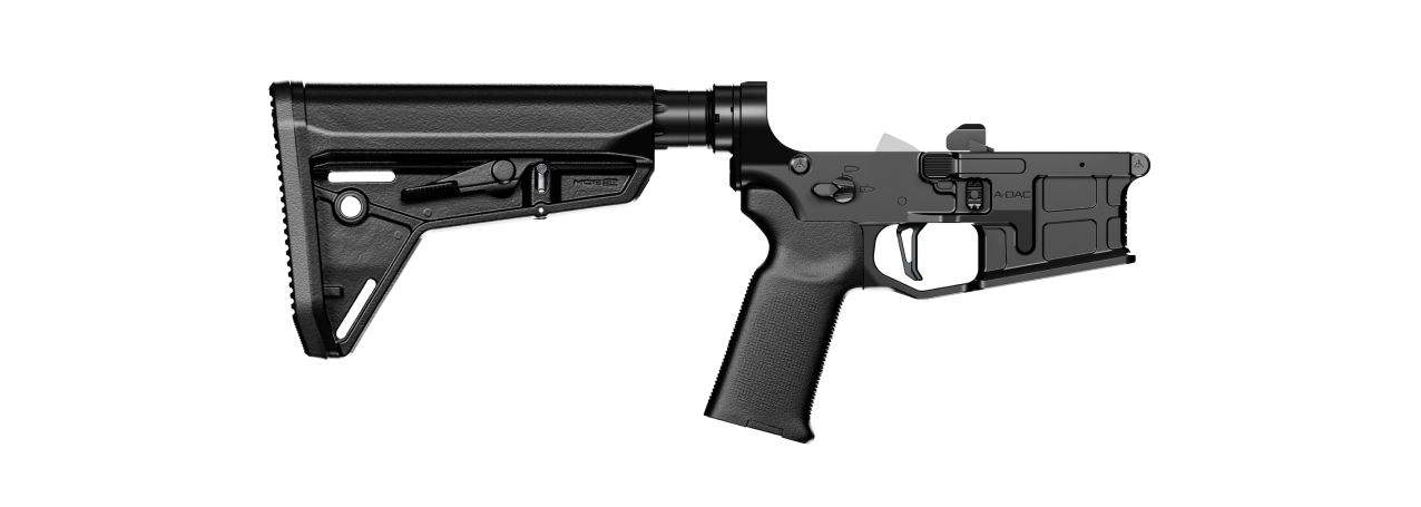 Radian ADAC-15 Complete Lower Receiver Radian Black | BattleHawk Armory