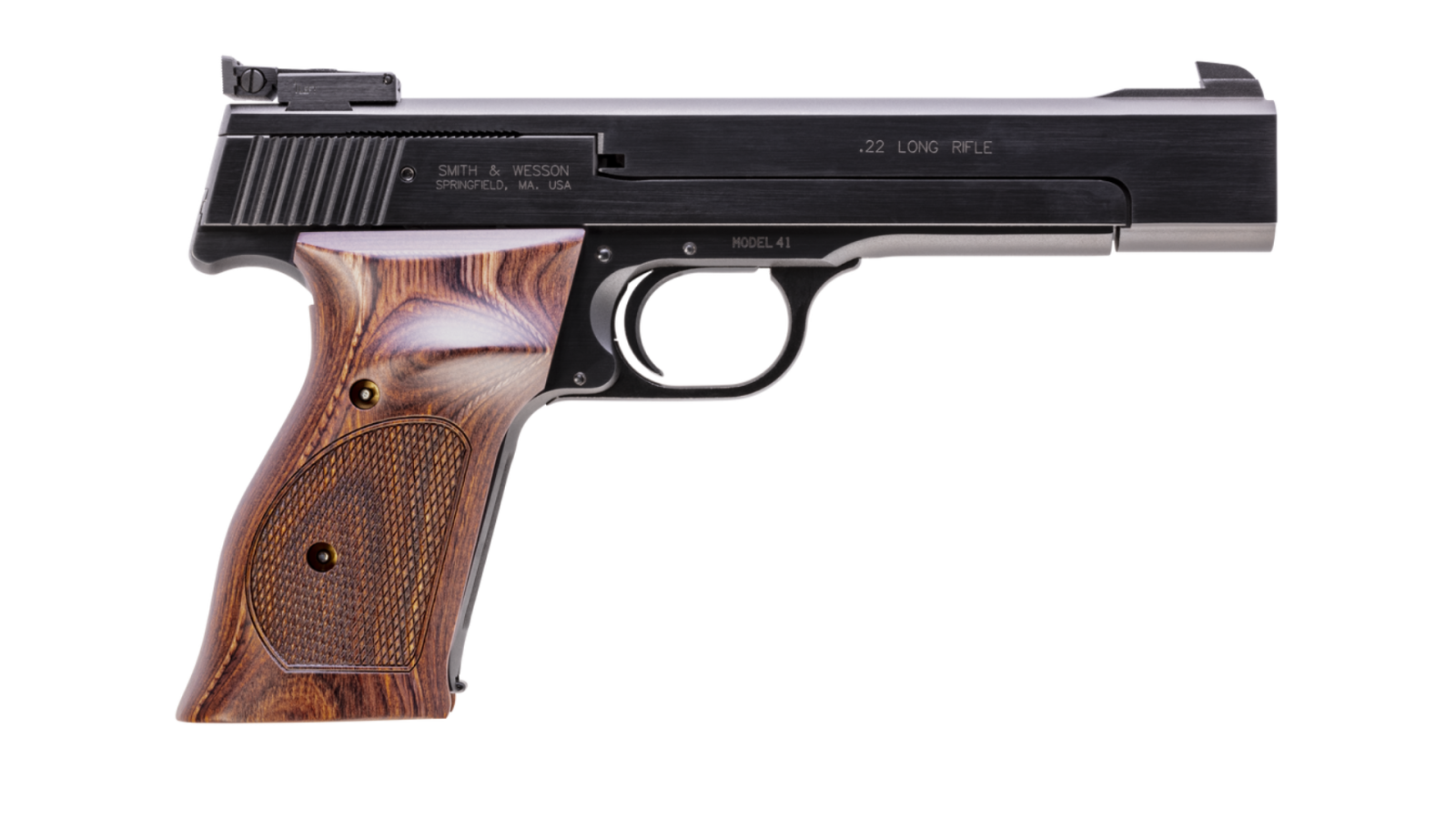 Smith & Wesson Model 41 Series — .22 LR 5.5" Target Pistol | BattleHawk ...