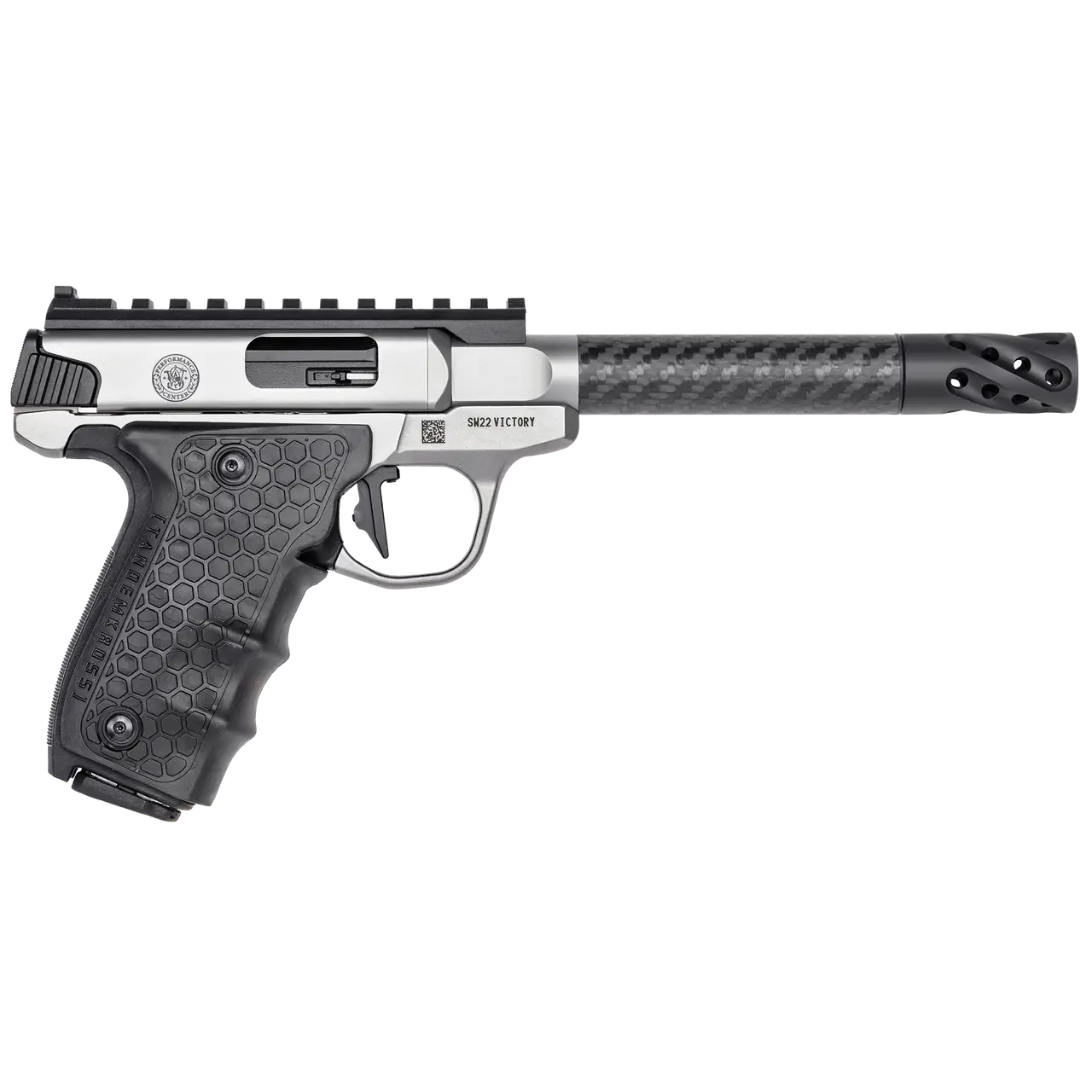 Smith & Wesson P.C. SW22 Victory Target, .22 LR, 6" Carbon Fiber Barrel ...