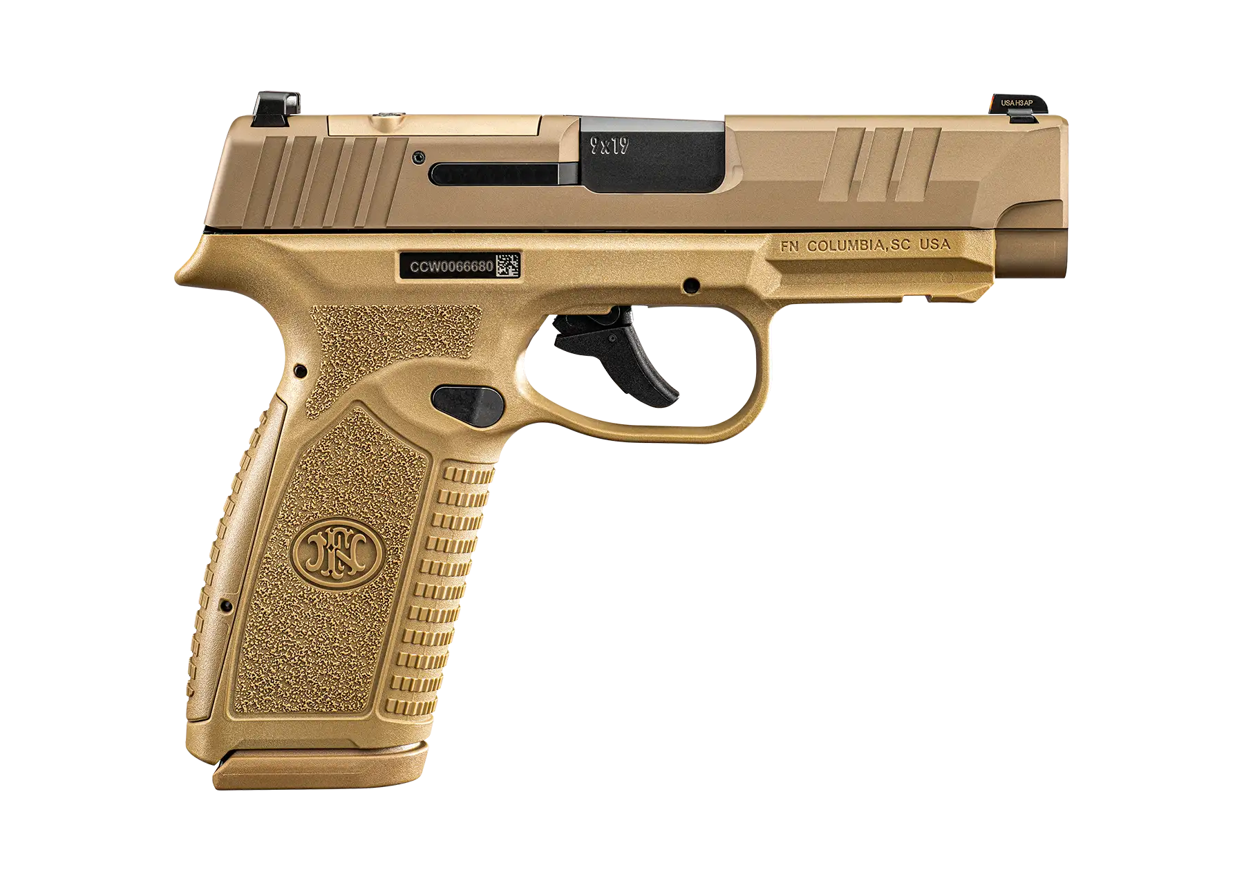 FN Reflex XL MRD FDE 9mm O.R. Pistol | Battlehawk Armory