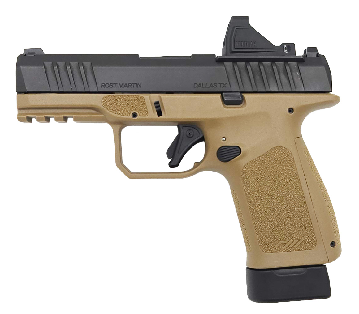 Rost Martin RM1C Compact 9mm O.R. Pistol w/ Viridian RFX11