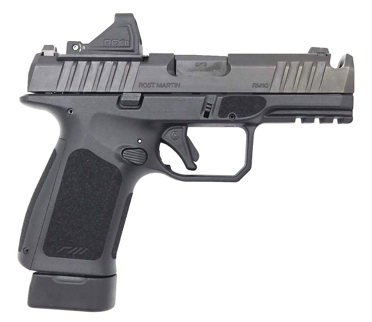 Rost Martin RM1C-COMP 9mm O.R. Pistol w/ Viridian RFX11