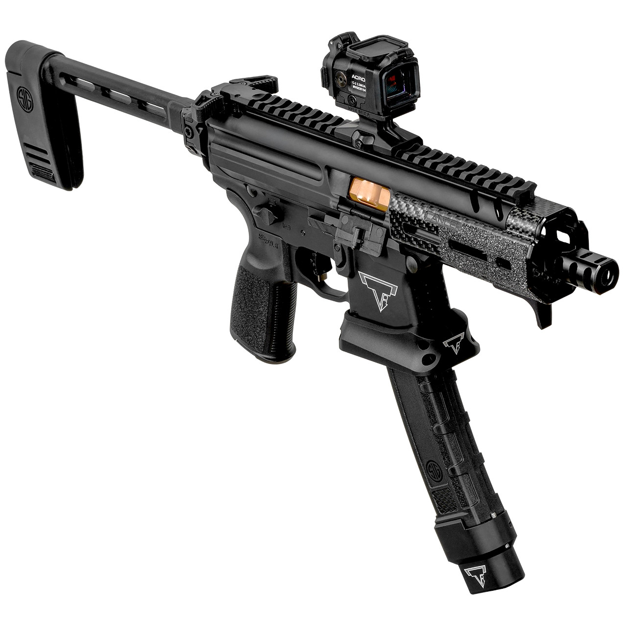 Taran Tactical Sig MPX-K 9mm Pistol with Aimpoint ACRO-C2