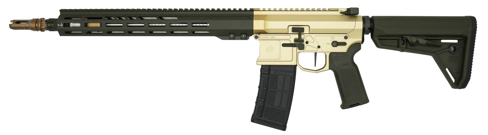 Blackout Defense DTL-X Helix .223 Wylde 16" Green/Clear