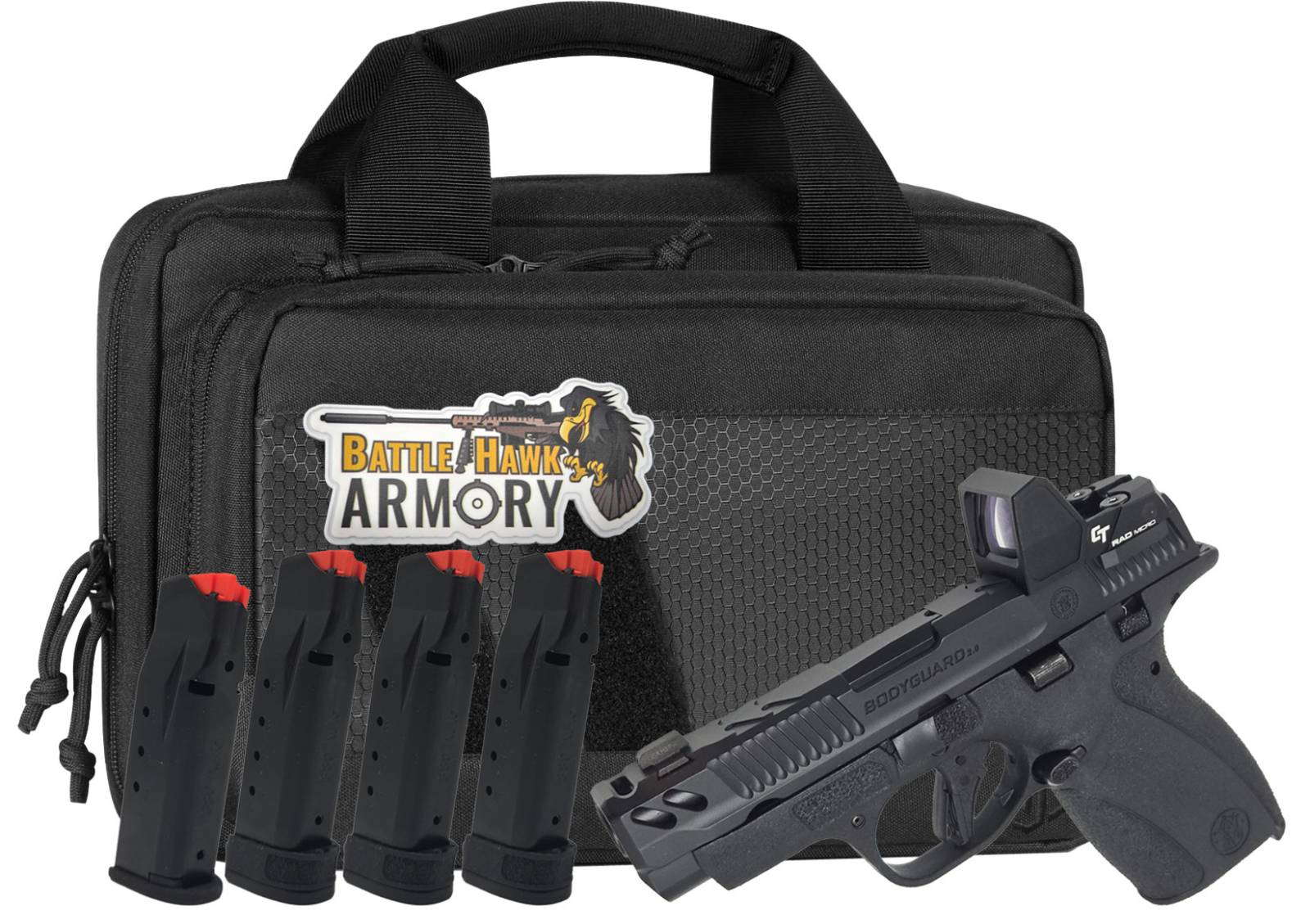 Smith & Wesson P.C. Bodyguard 2.0 Carry Comp, .380acp, 3.1" Ported ...
