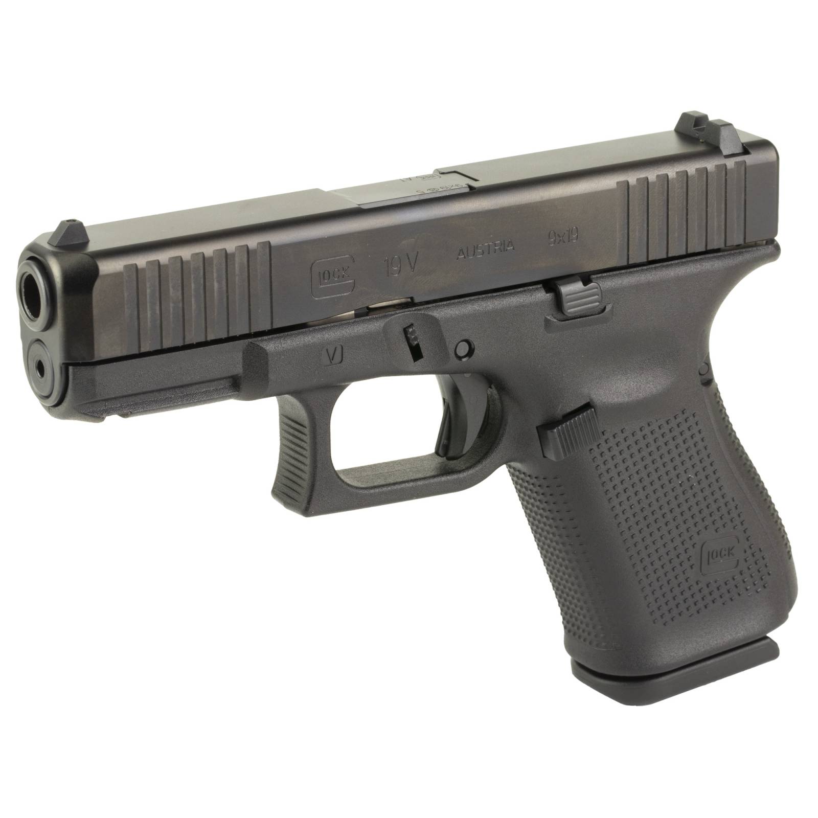 Glock 19V 9mm Compact Pistol – 15rd, 4.02" Barrel