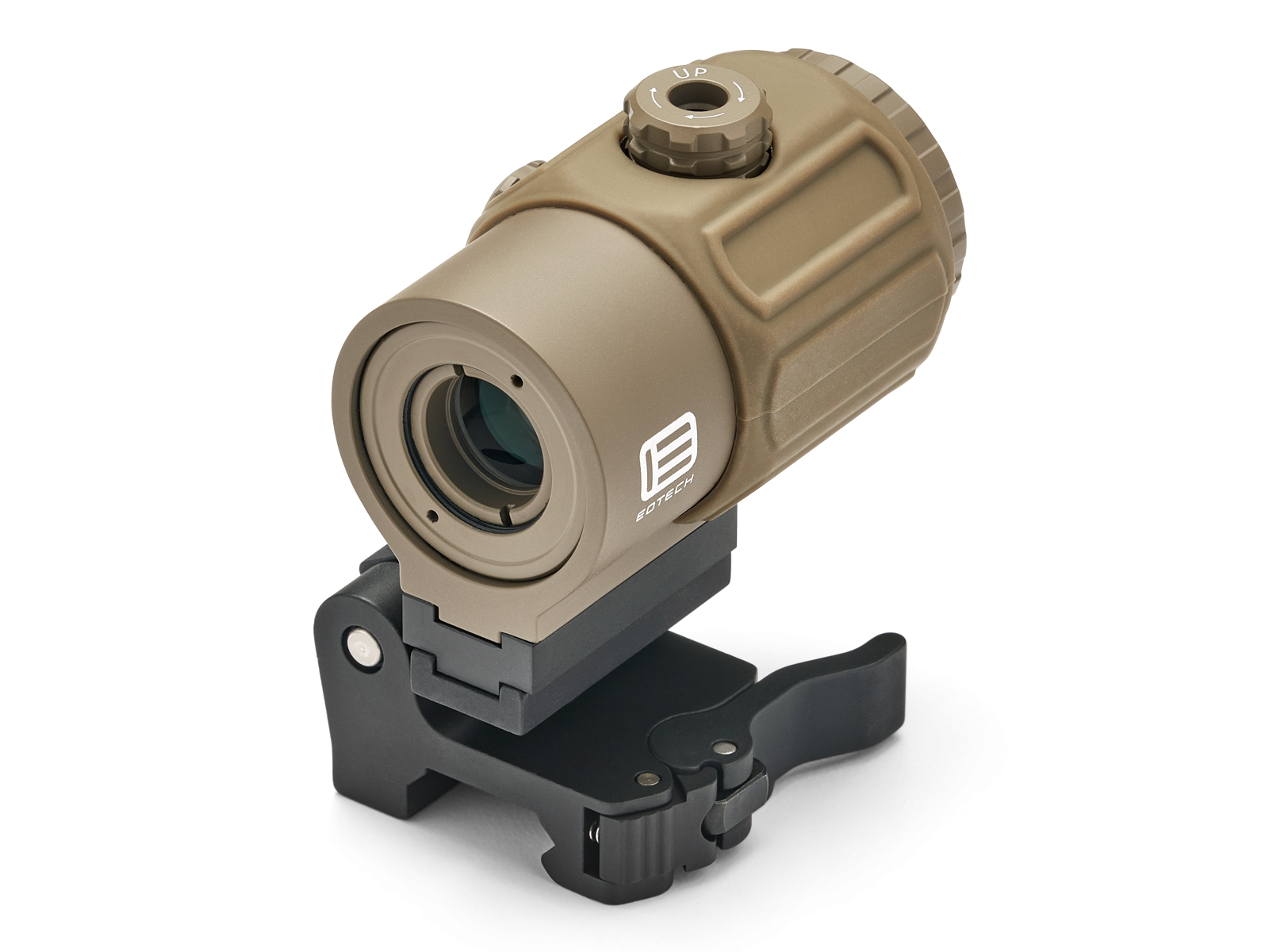 EOTech G43 3X Magnifier — Tan, QD STS Mount