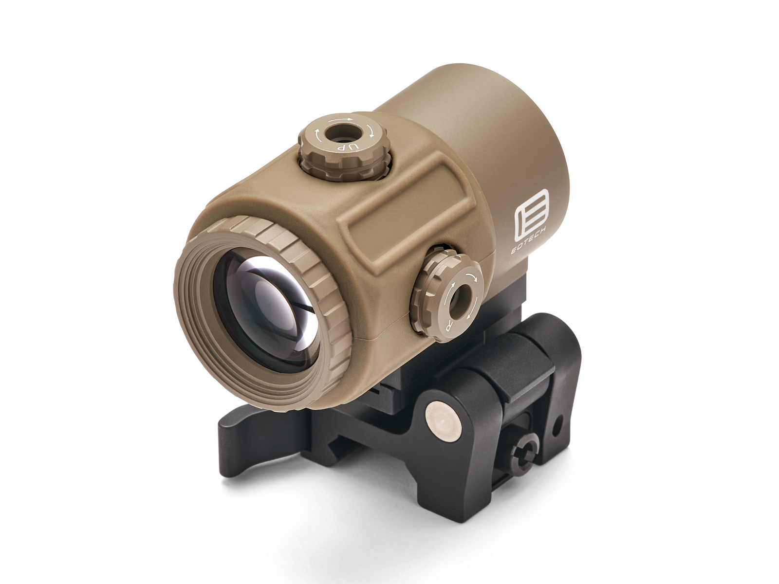 EOTech G43 3X Magnifier — Tan, QD STS Mount