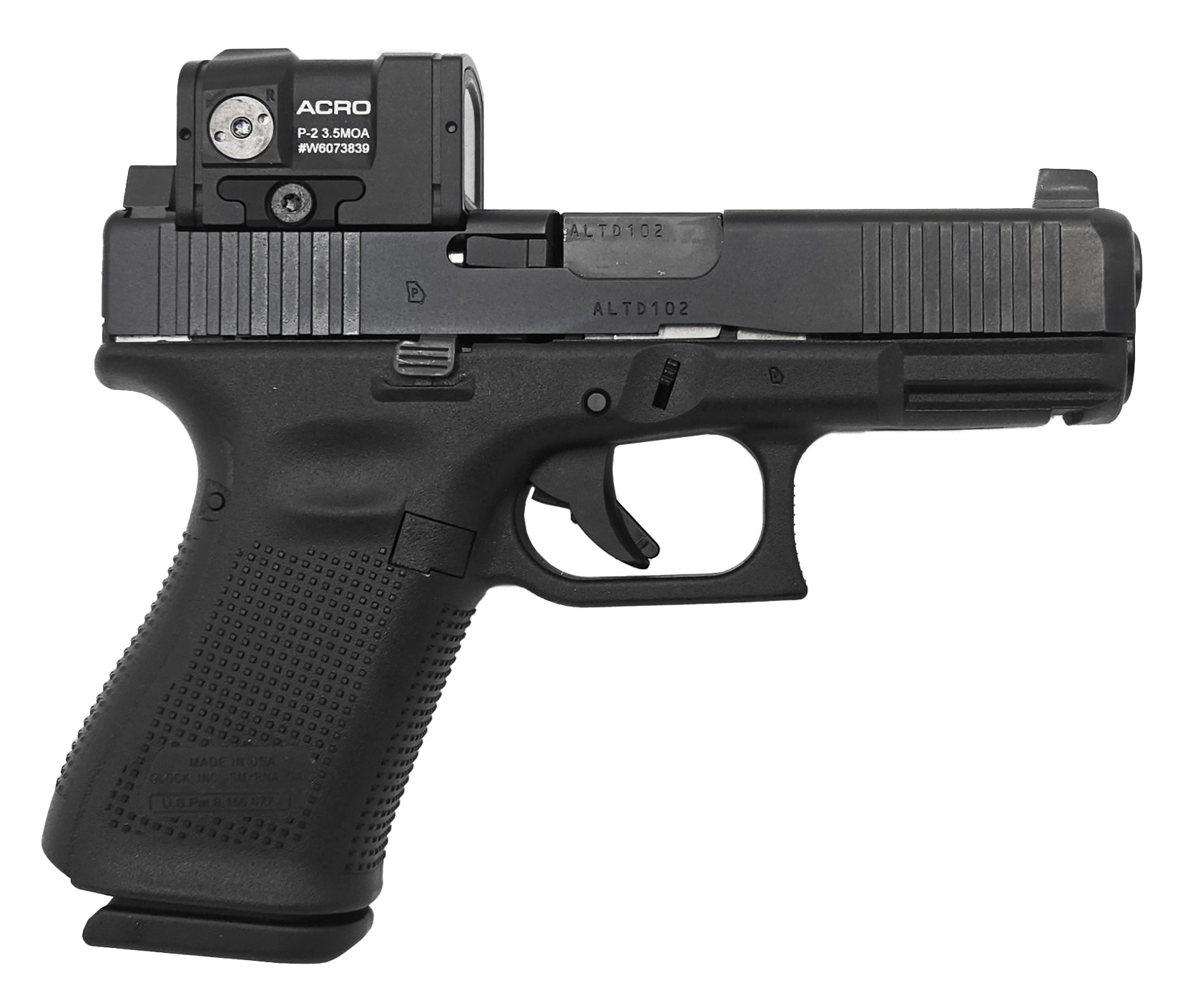 Glock 19 Gen 5 MOS w/ Aimpoint Acro P-2 3.5 MOA - Battlehawk