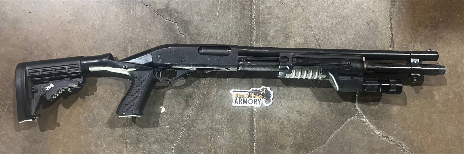 Remington 870 Police Magnum 12 Gauge 7rd 20" Barrel Pistol Grip Bead ...