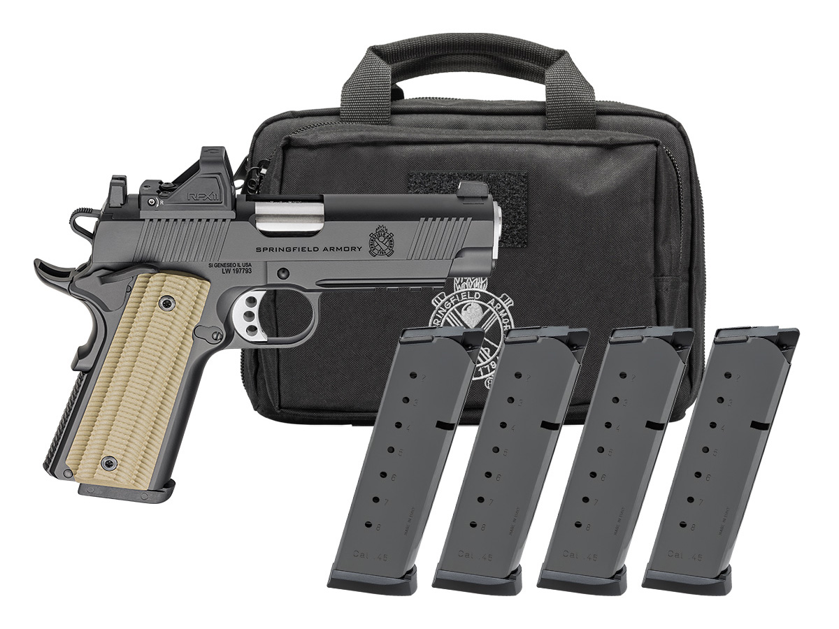 Springfield 1911 Operator 4.25" 9mm Gear Pac - Battlehawk