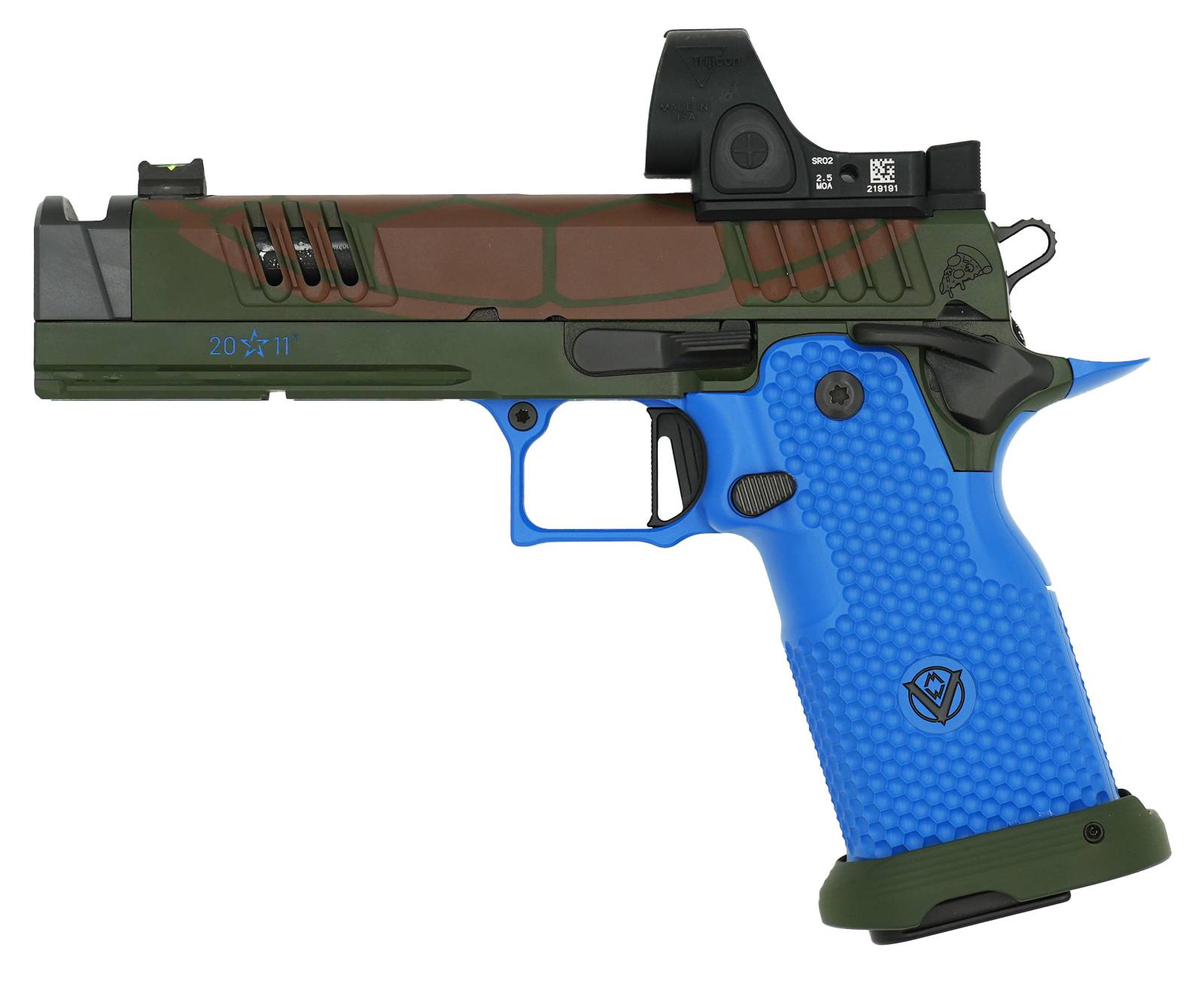 ulcan Machine Werks XC "TMNT" Leo Edition w/ SRO- Battlehawk
