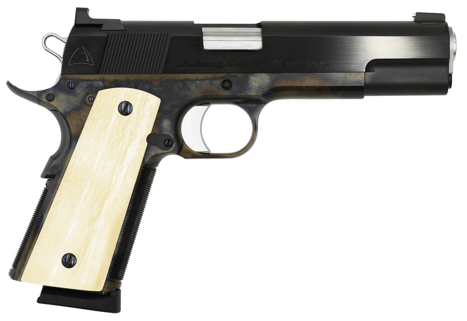 Alchemy Prime Color Case Hardened 1911 .45 ACP - Battlehawk