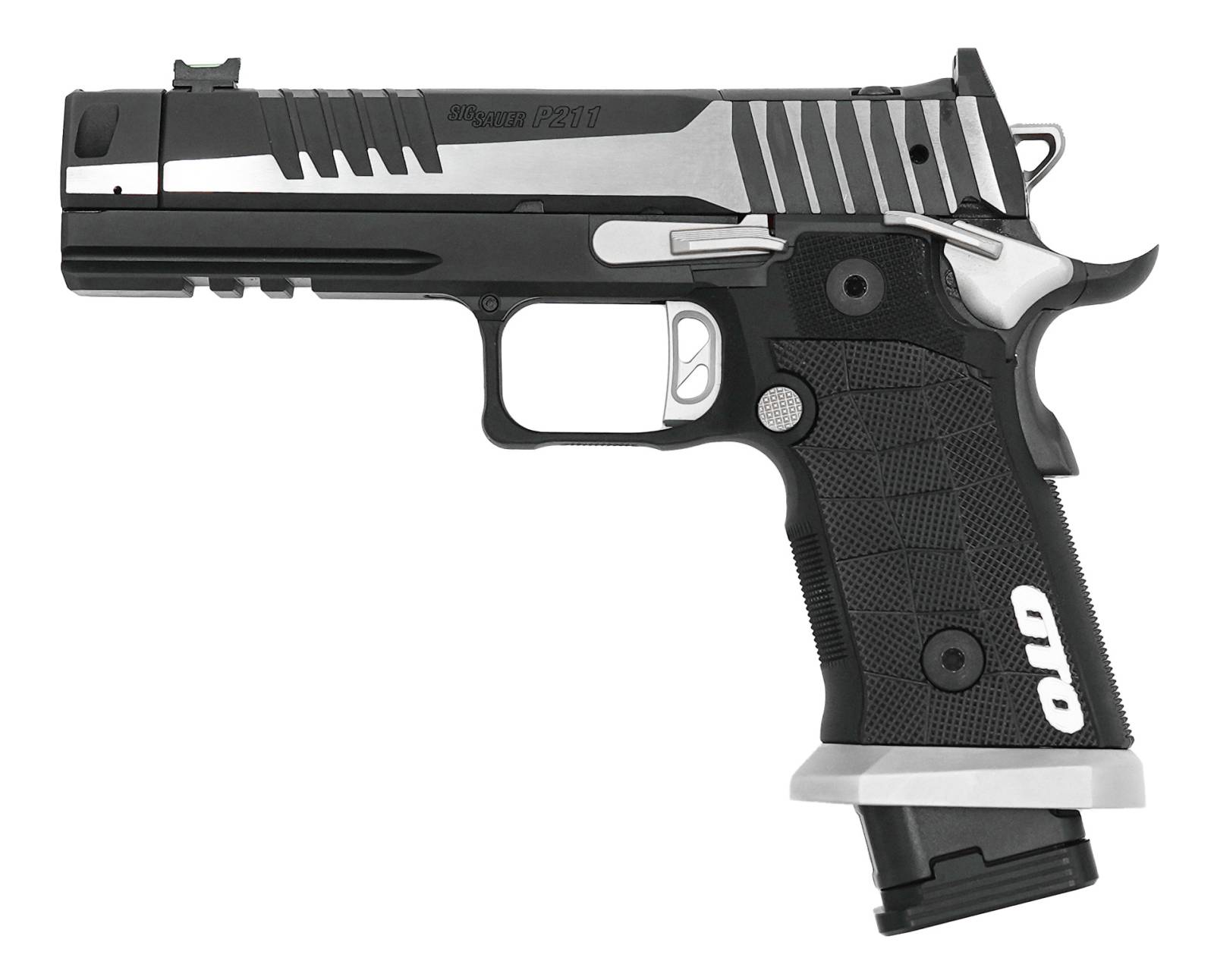 Sig Sauer P211-GTO Equinox Comp'd 9mm Pistol- Battlehawk